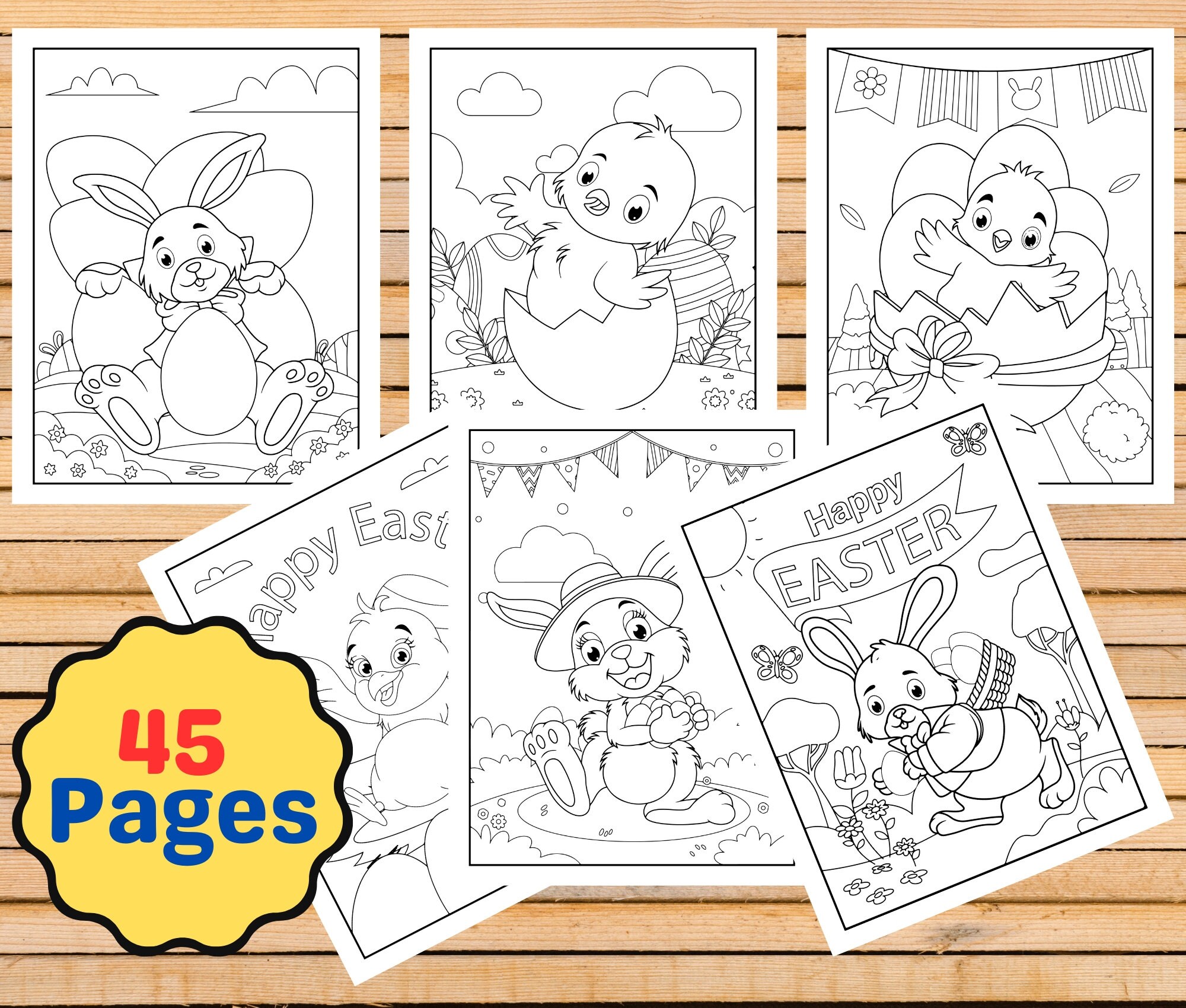 Easter Activities Easter Coloring Pages Pdf Easter Egg Printable ...