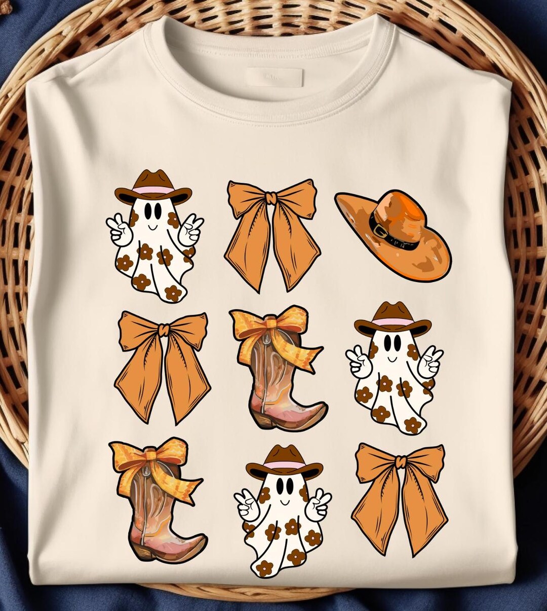Cute Halloween Cowboy Ghost Svg, Howdy Halloween Shirt Png, Halloween ...