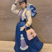 Avon 1990 Starr Presidents Club Mrs Albee Figurine - Southern Bell Lady ...