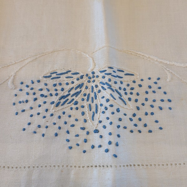 Hand Embroidered Linen - Etsy