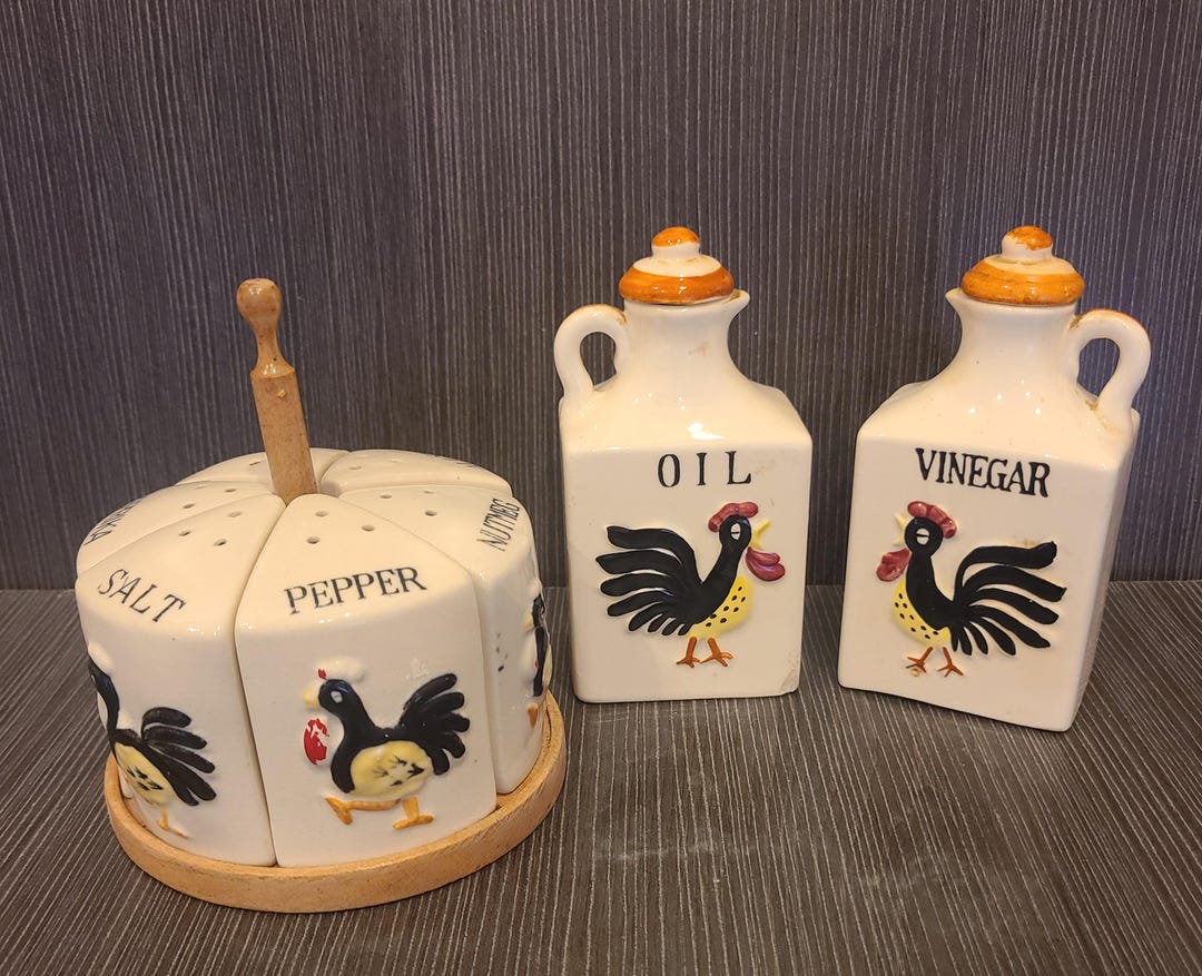 Spice, Oil, Vinegar Vintage Containers. - Etsy