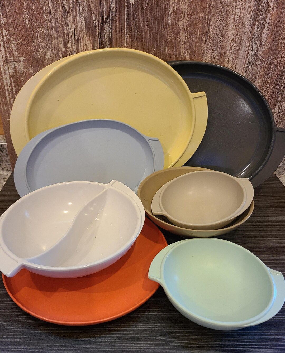 Boonton Ware Melamine Dishes - Etsy