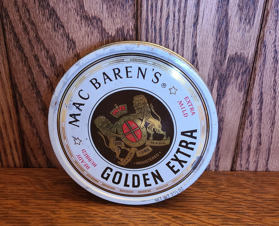 Mac Baren's Golden Extra Tobacco Tin - Etsy