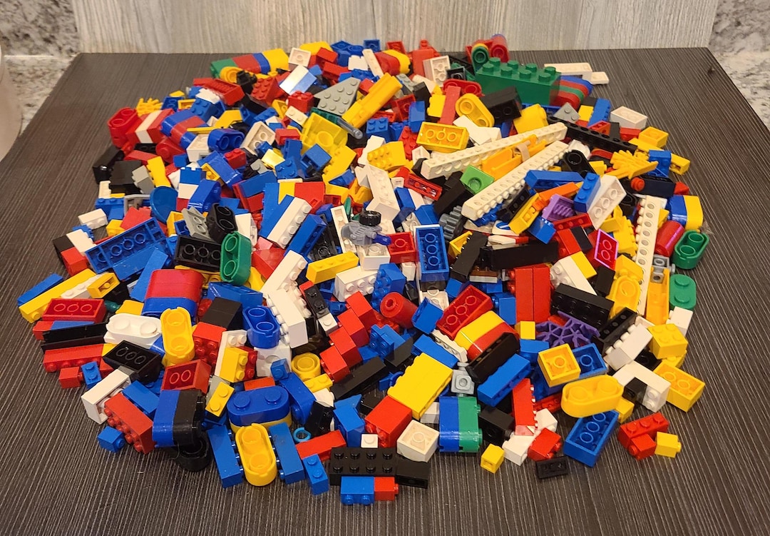 Vintage Legos From the 80's With Tub - Etsy