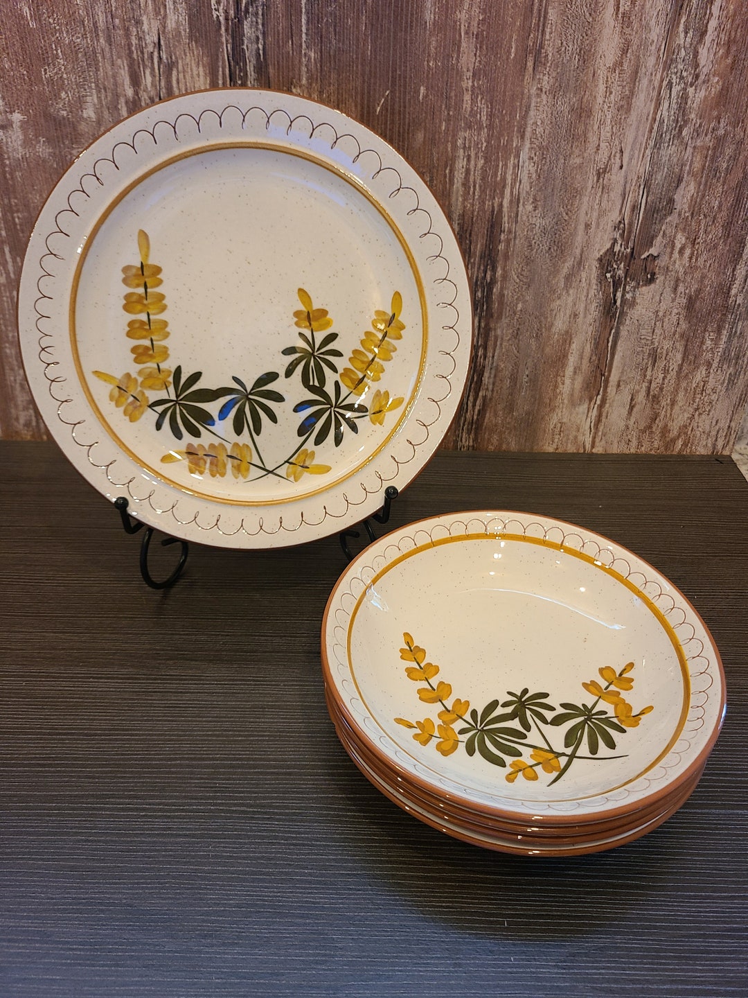 Stangl Golden Blossom Dinnerware. Hand Painted Out of Trenton, NJ. - Etsy