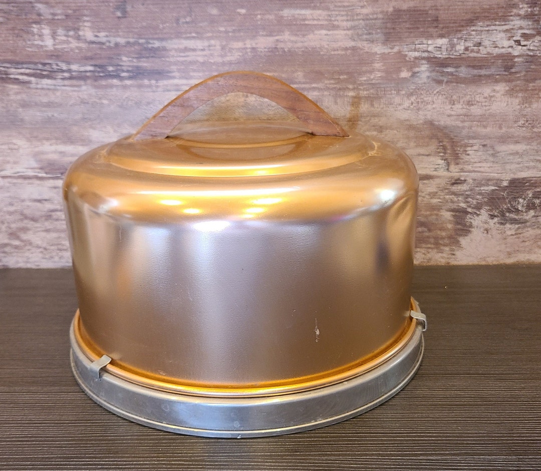 Copper Colored Cake Carrier. - Etsy