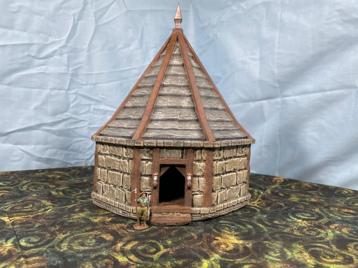 Small Hut Dungeons and Dragons D&D Dnd RPG terrain - Etsy