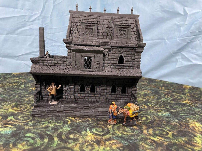 Medium Merchant House Dungeons and Dragons D&D Dnd RPG - Etsy