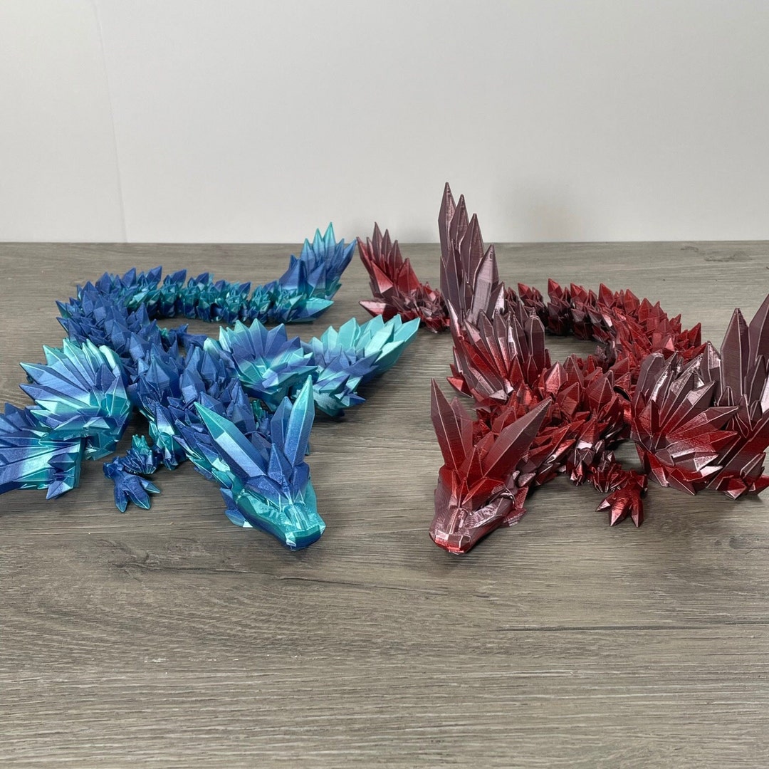 Crystalwing Dragon by Cinderwing3d - Etsy