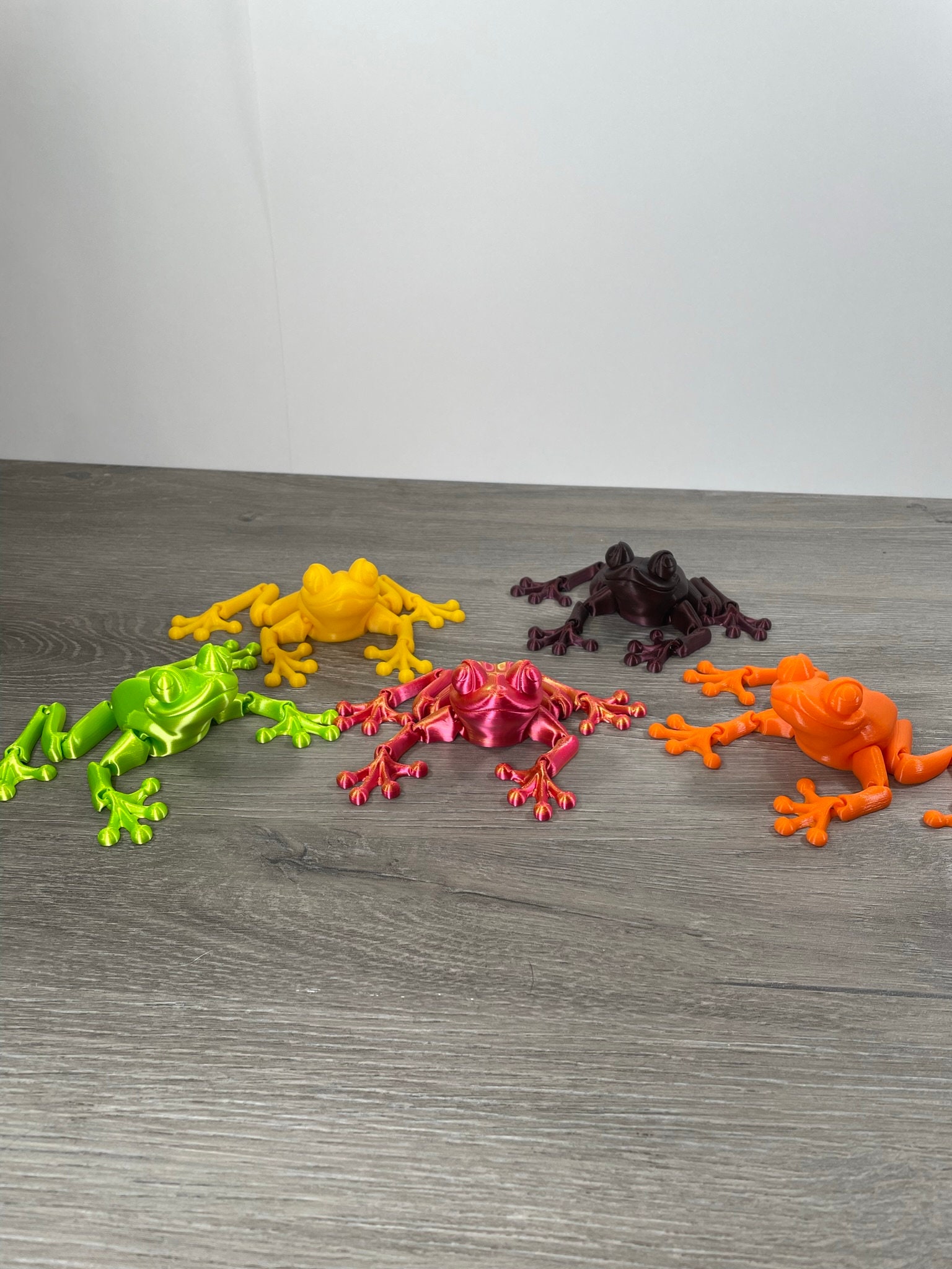 Fully Articulated 3D Printed Flexi-frog by Flexi-factory - Etsy