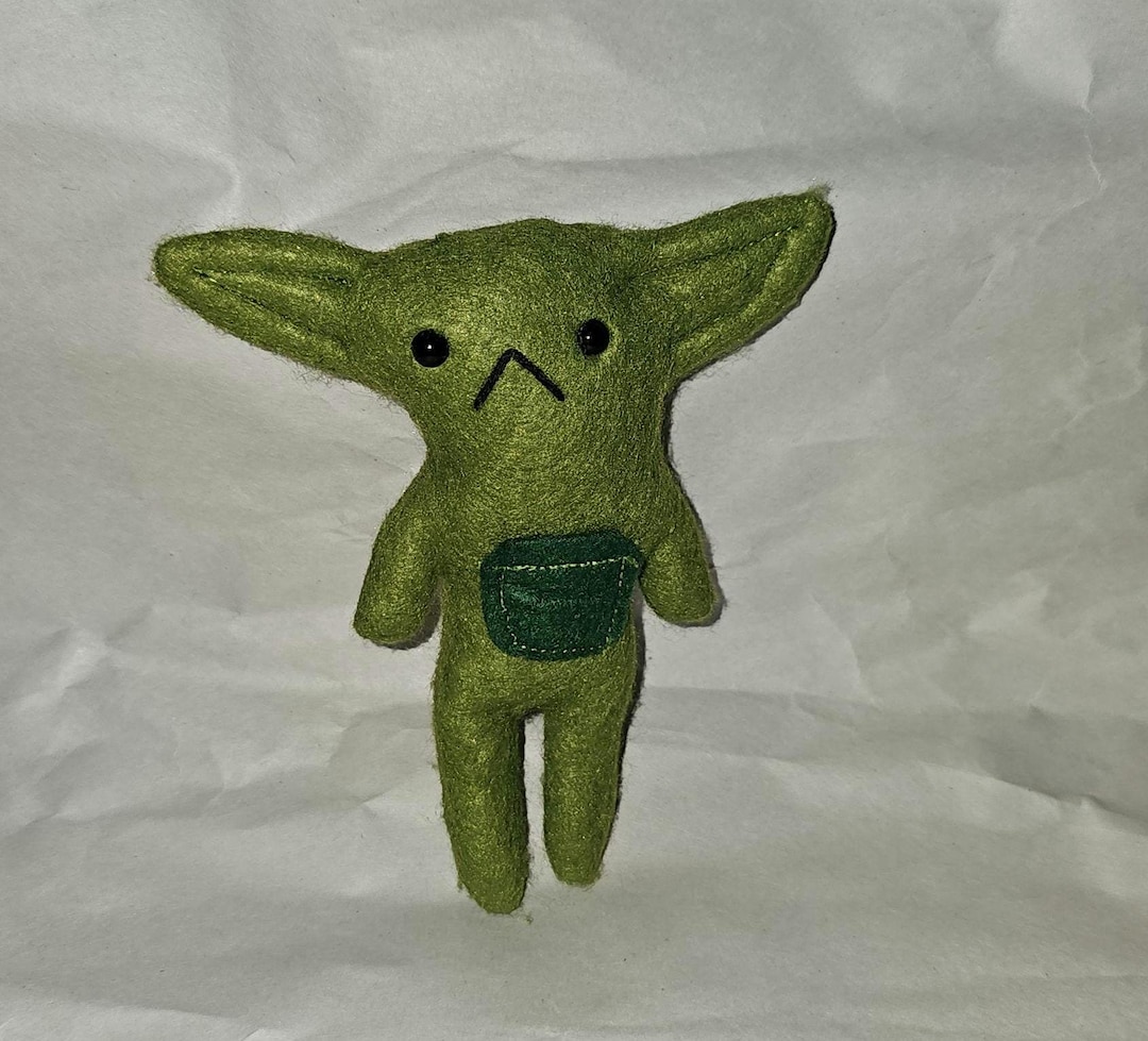 Grumpy Goblin Plushie W Pocket - Stuffed Freaks - Great Gift for Kids ...