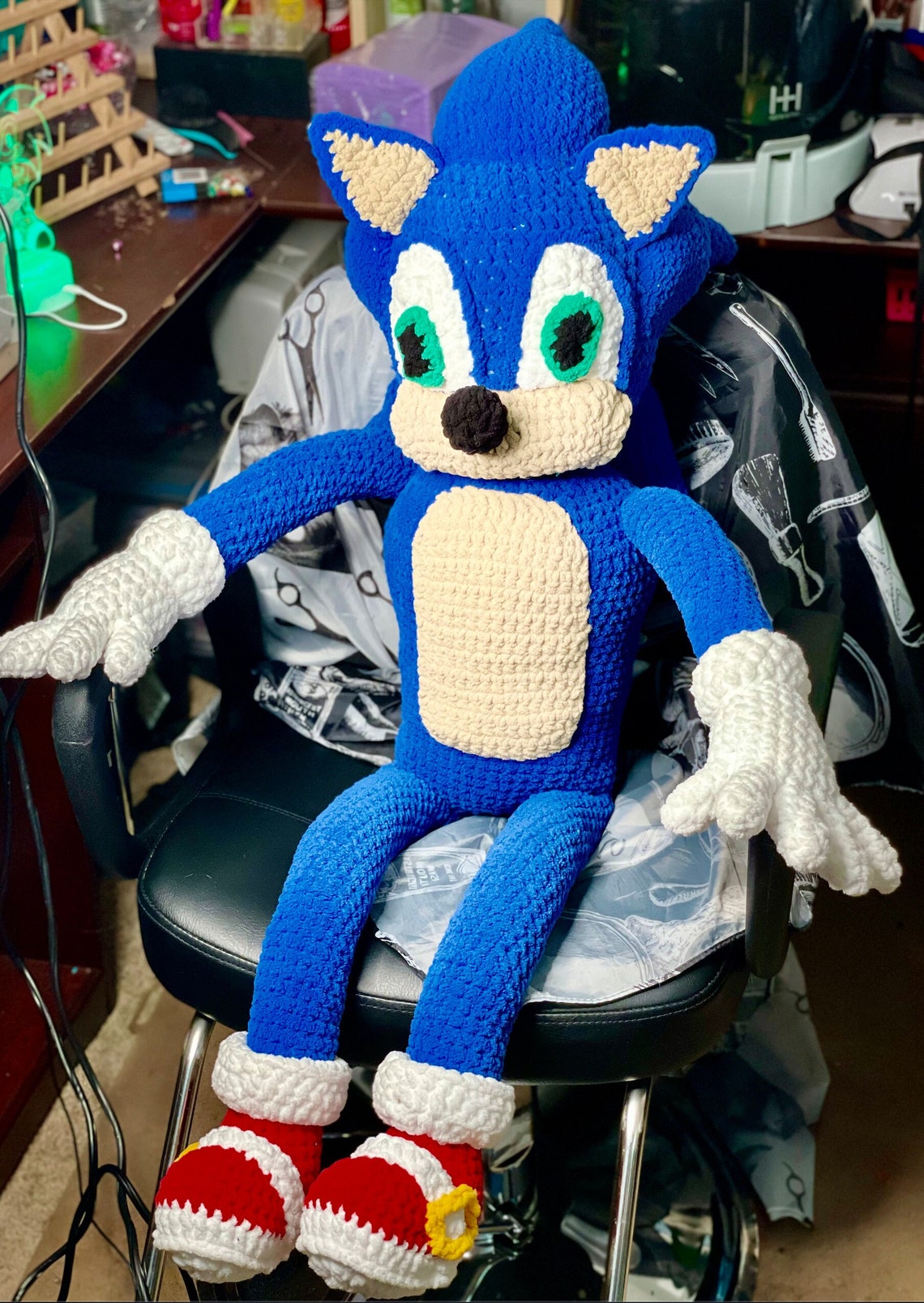 Sonic the Hedgehog PATTERN ONLY - Etsy