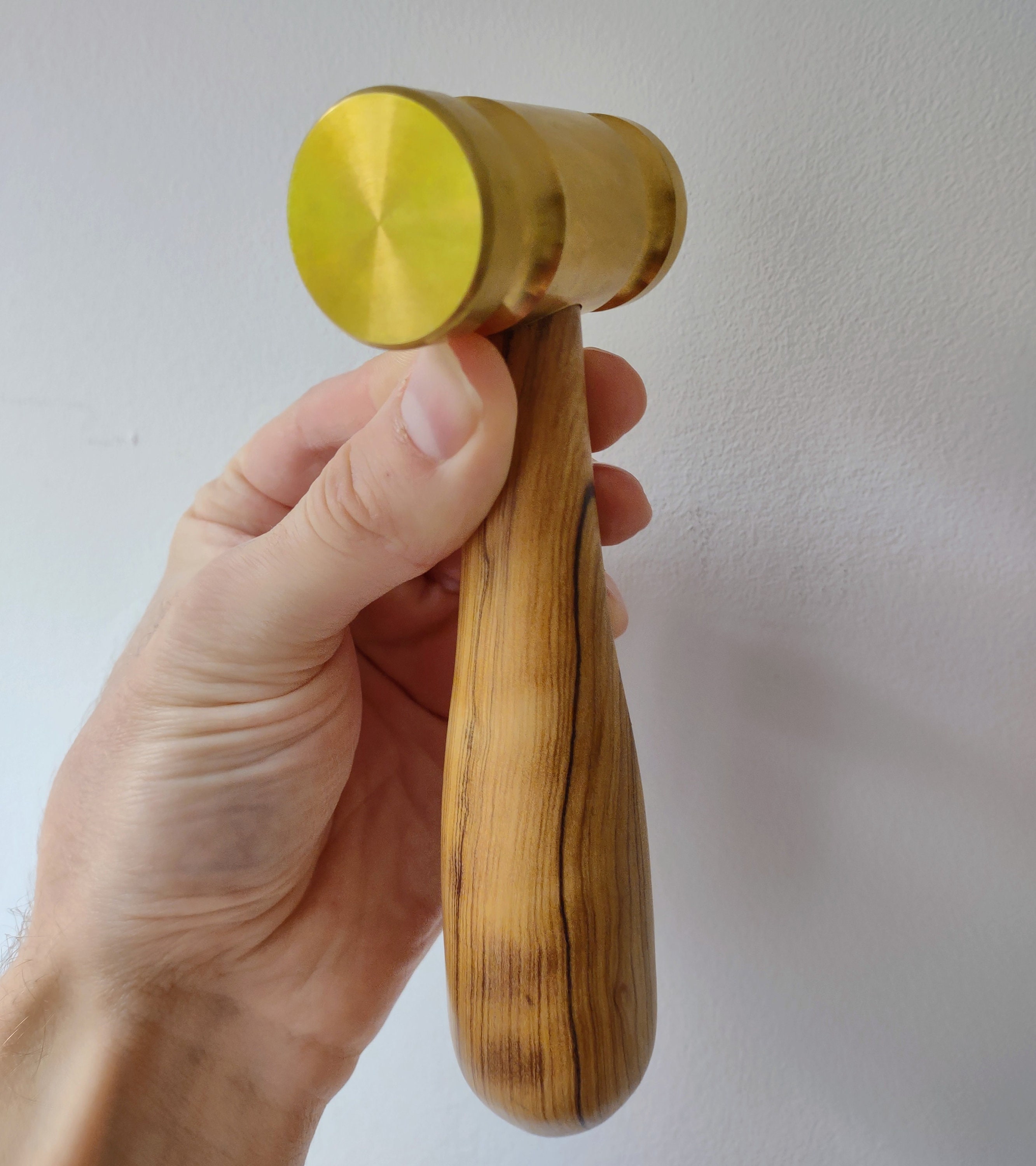 Brass Hammer Brass Carving Mallet Handmade Tool Brass Mallet - Etsy