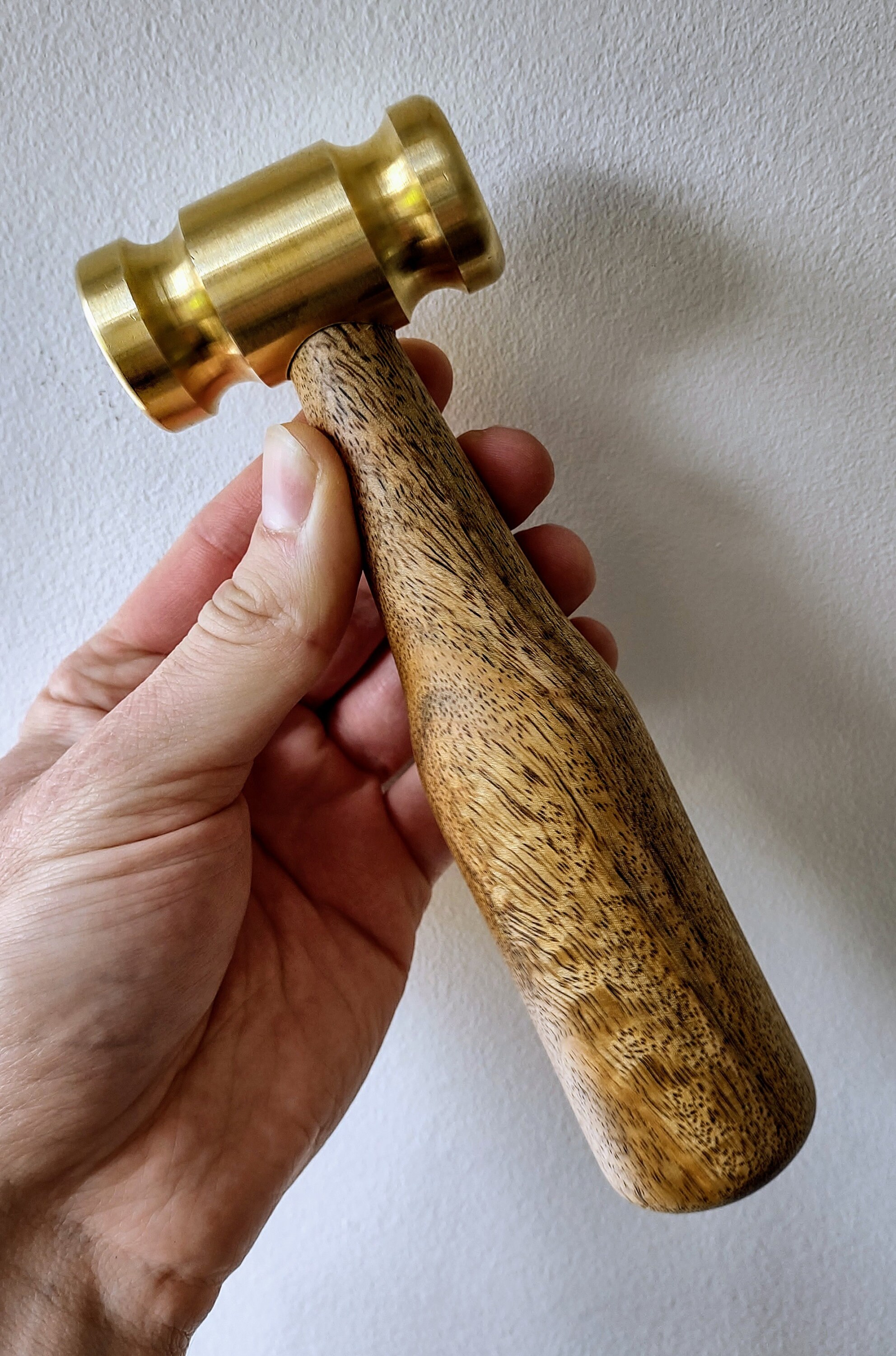 Brass Hammer Carving Mallet Handmade Tool Leatherworking/woodworking ...