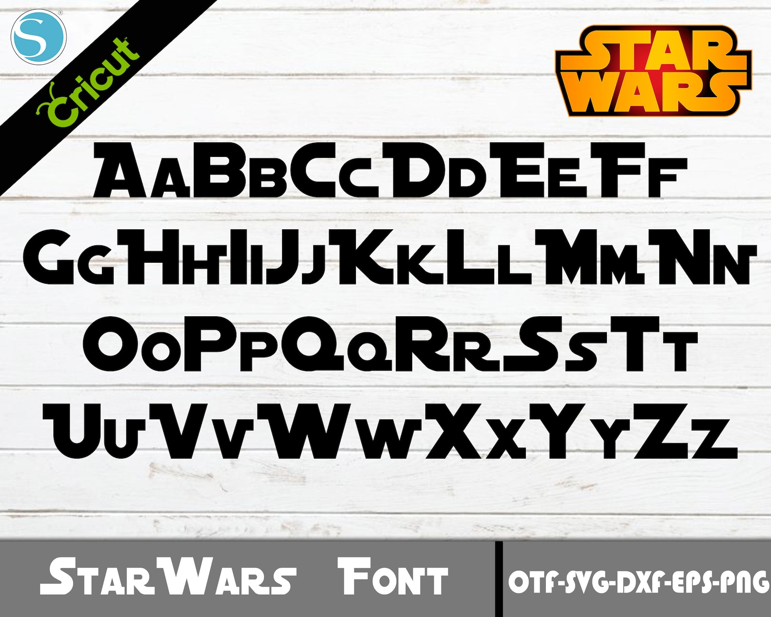 Star Wars Font SVG | Star Alphabet PNG | Wars TTF | Digital Download ...