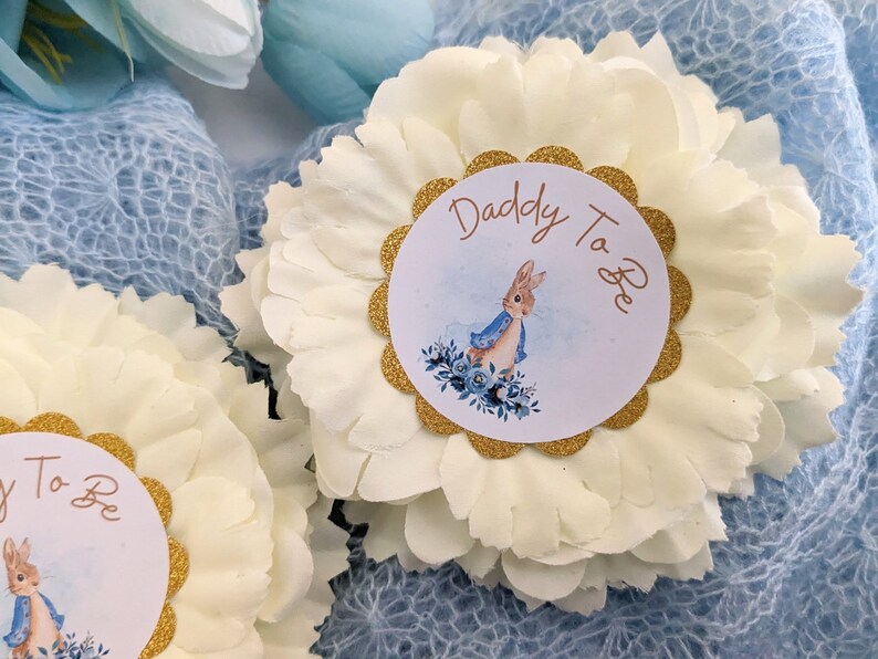 Rabbit Baby Shower Pin Keepsake Gift for Expecting Parent - Etsy