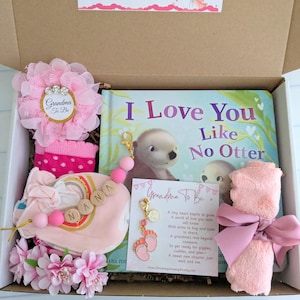 Grandma to Be Gift Box for New Grandmother, Baby Announcement Gift ...