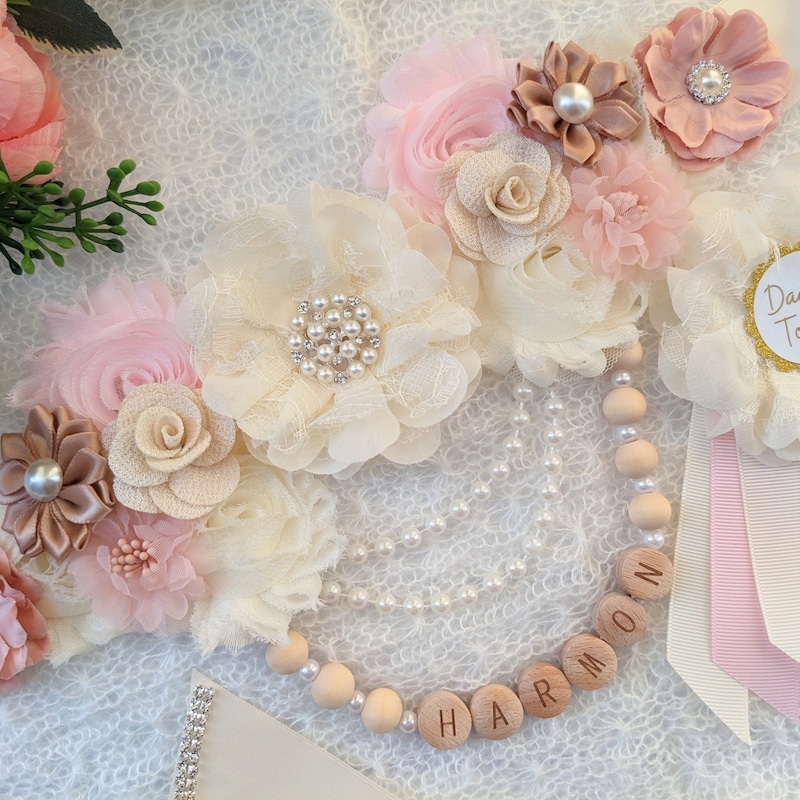 Babyshower Mom to Be Sash - Etsy