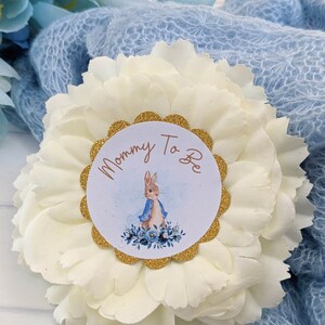 Rabbit Baby Shower Pin Keepsake Gift for Expecting Parent Pregnant ...