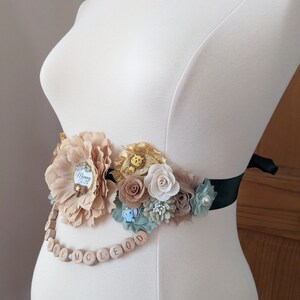 Woodland Baby Shower Maternity Sash for Mommy to Be, Pregnant Expecting ...