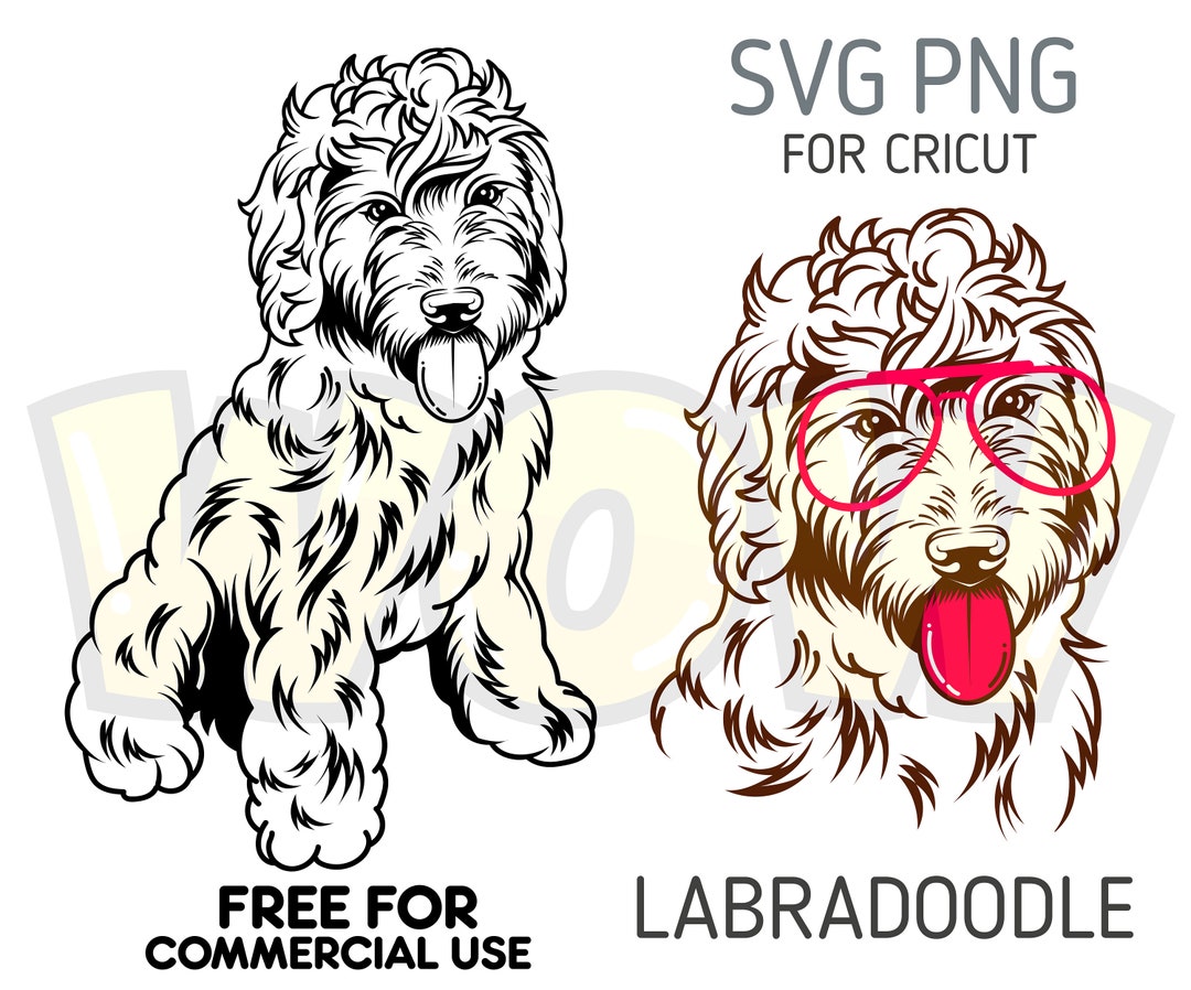 Labradoodle Svg, Dog Svg Cricut, Goldendoodle Svg, Cute Pet Face ...