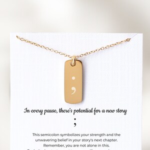 Semicolon - Etsy