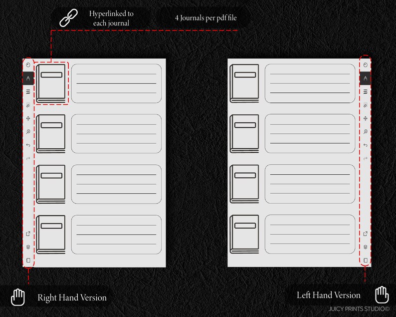 Remarkable 2 Templates Bullet Journal Minimalist Planner Etsy Australia