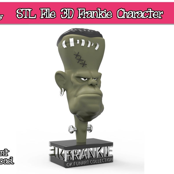 Frankenstein 3d Stl File - Etsy