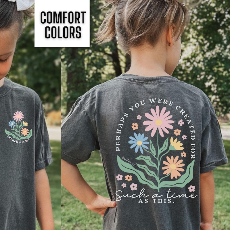 Religious Tees for Girls - Etsy