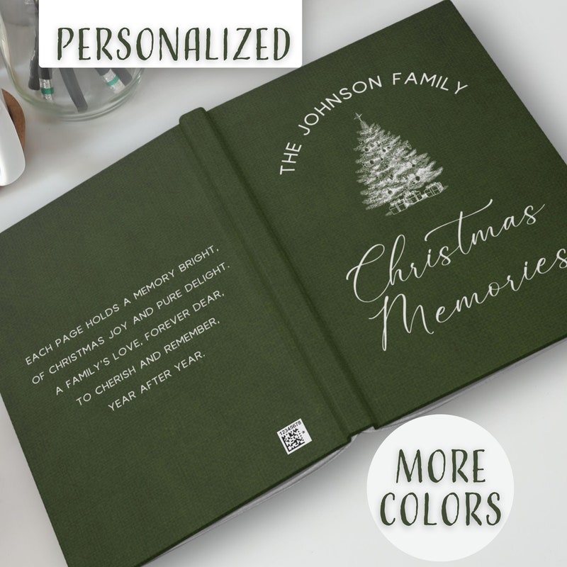 Christmas Memory Book - Etsy
