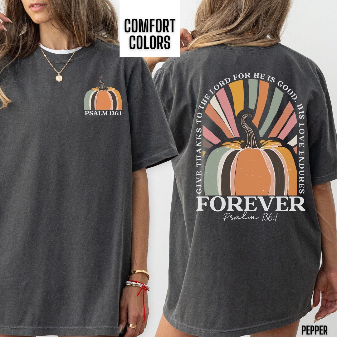 Comfort Colors Christian Fall Shirt Pumpkin Tshirt Christian Halloween ...