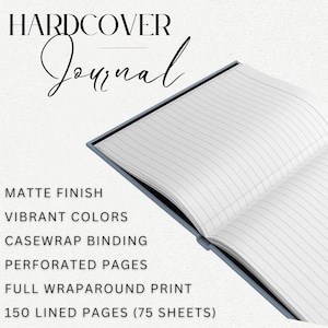 Custom Journal Monogrammed Notebook Personalized Gift for Friend Name ...