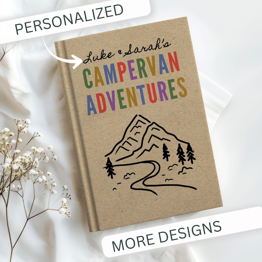 Custom Campervan Adventures Journal, Personalized Van Life Journal ...