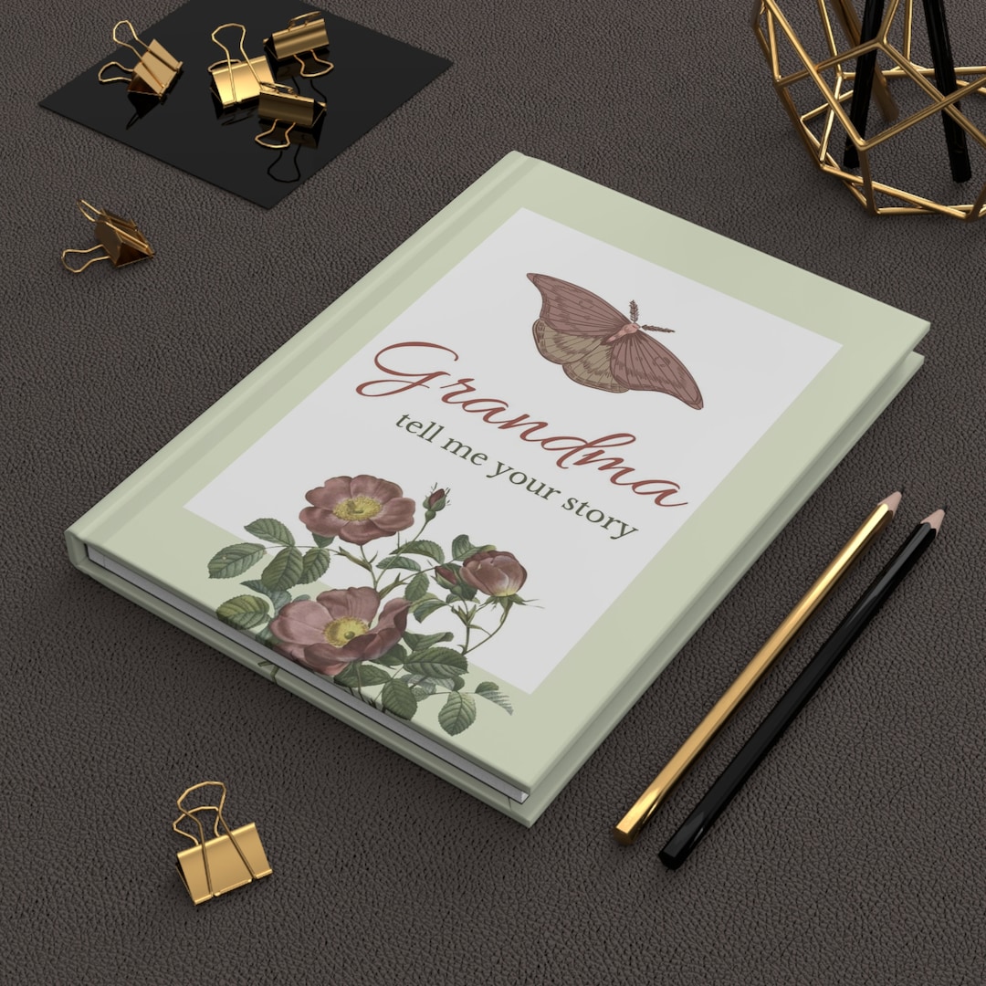 Grandma Journal, Gifts for Grandma, Tell Me Your Story Notebook, Mother ...