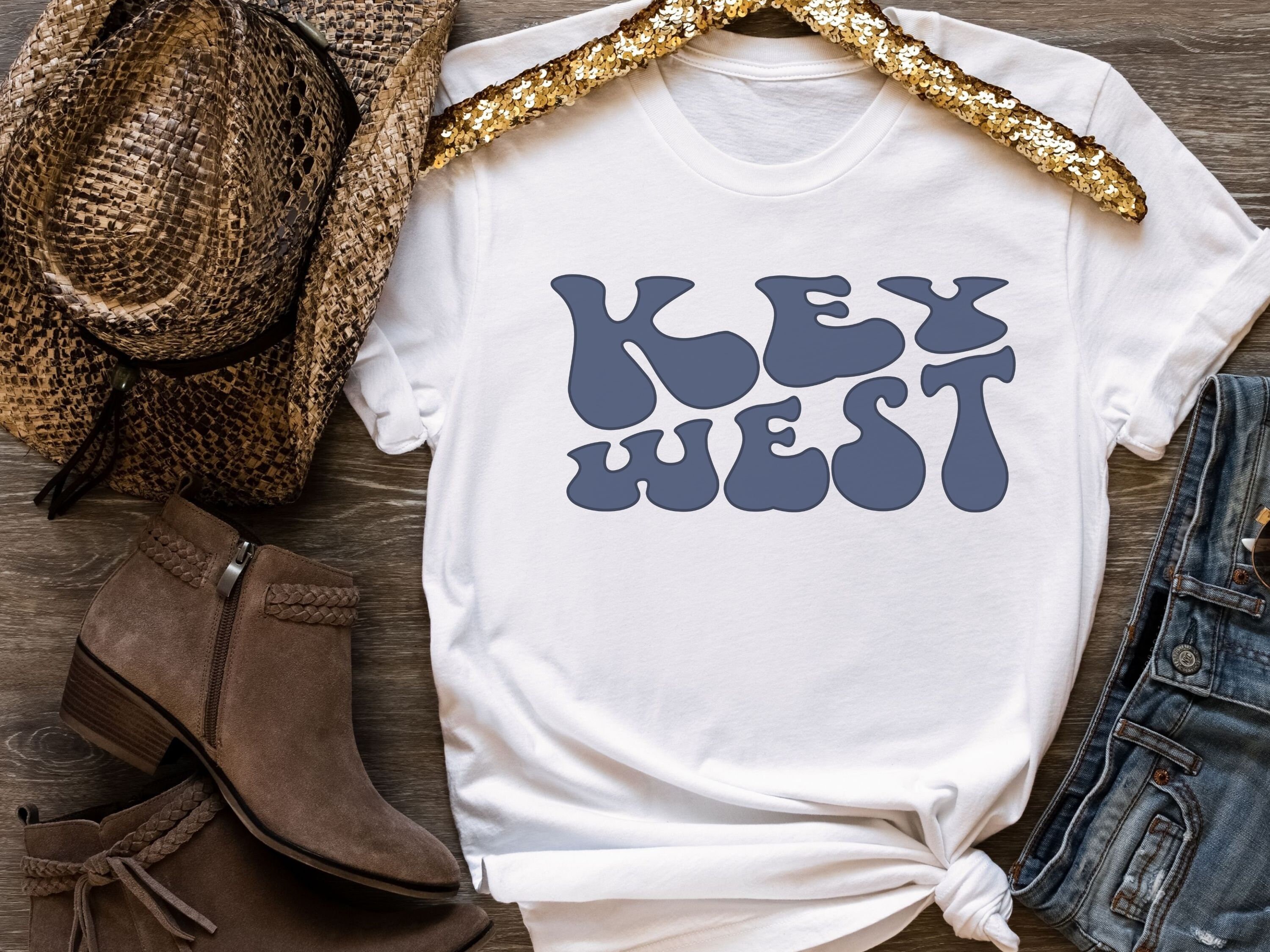 Key West Shirt for Key West FL Vacation, Retro Key West Tshirt, Key ...