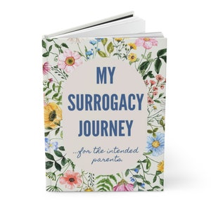 Surrogacy Journal for Surrogate Mother Gift for Intended Parents ...