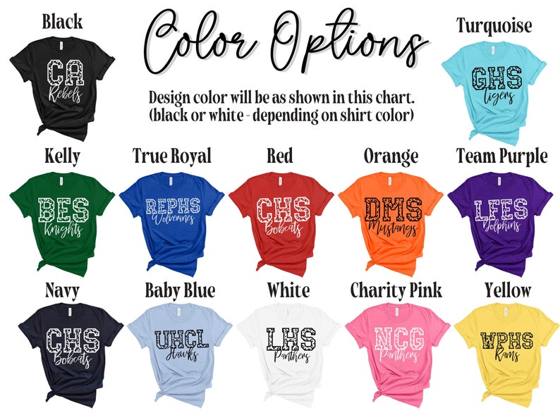 Custom School Shirt, Custom School Spirit Shirt, Custom Teacher Shirts ...