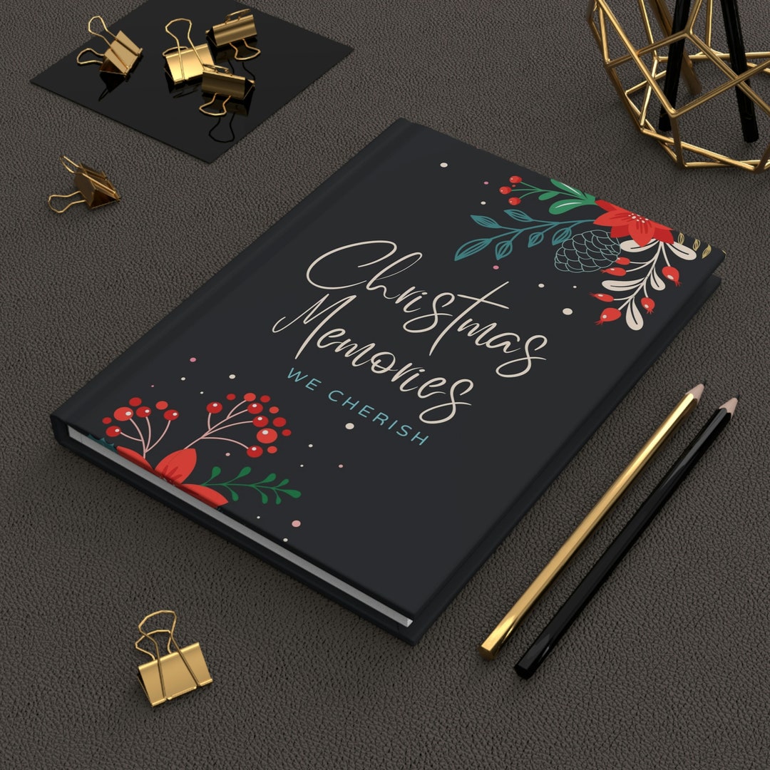 Christmas Memory Journal, Christmas Gift, Family Keepsake, First ...