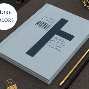 Personalized Journals for Men Christian Gift for Man Notebook for Women ...