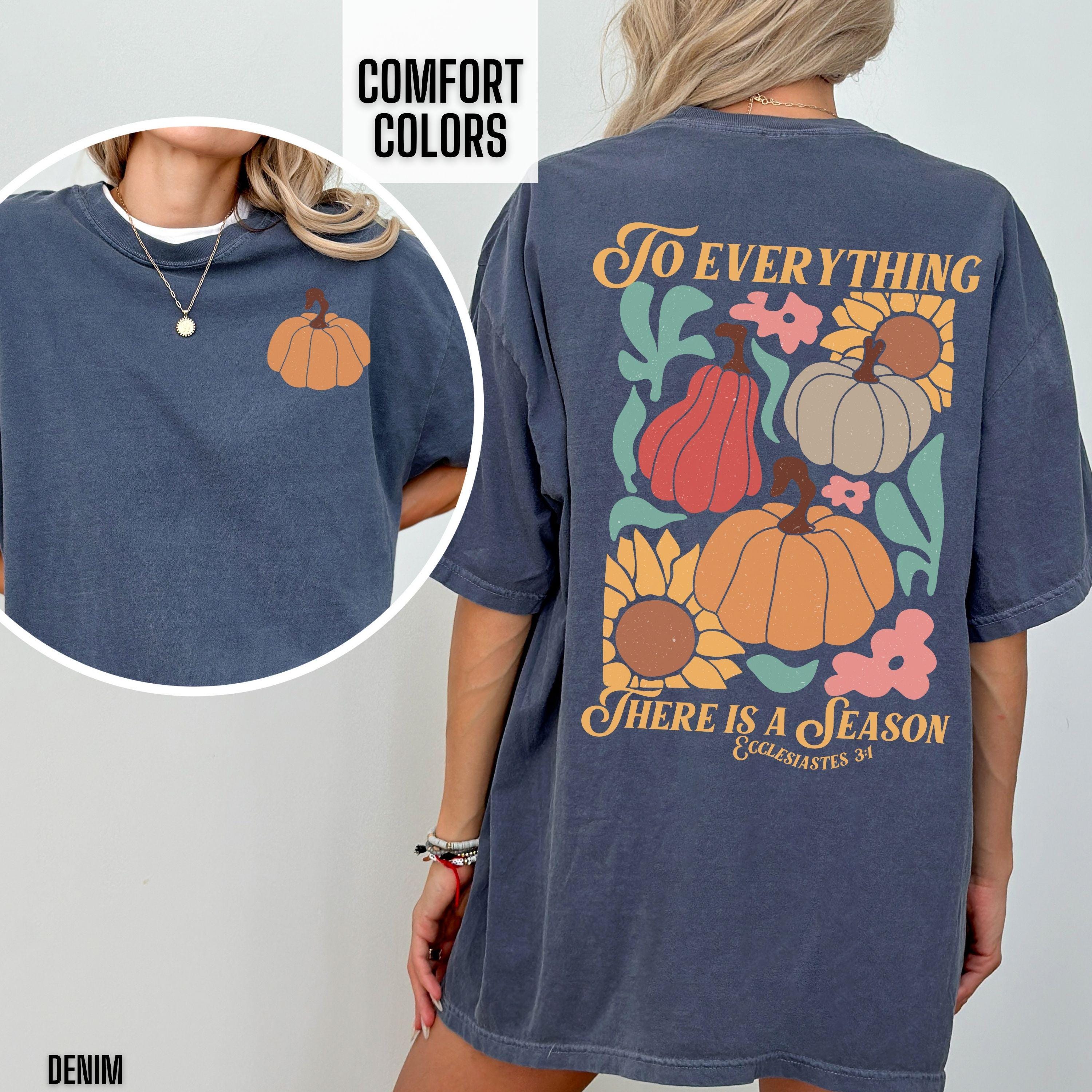 Comfort Colors Christian Halloween Shirt Fall Jesus Tshirt Cute Pumpkin ...