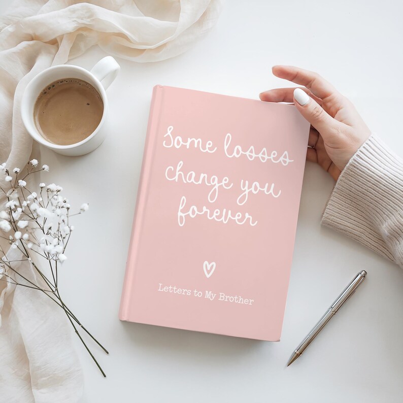 Brother Grief Journal, Sympathy Gift for Loss of Brother, Memorial ...