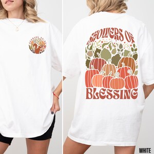 Fall Christian Shirt Comfort Colors Women Jesus Tshirt Pumpkin ...