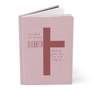 Personalized Journals for Men Christian Gift for Man Notebook for Women ...