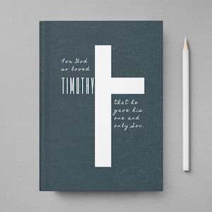Personalized Journals for Men Christian Gift for Man Notebook for Women ...