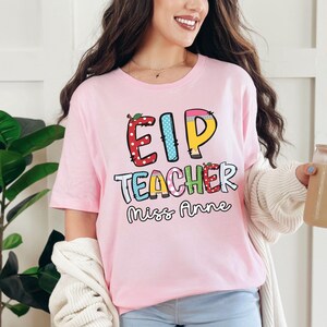 Personalized EIP Teacher Shirt Early Intervention Program Tshirt EIP ...