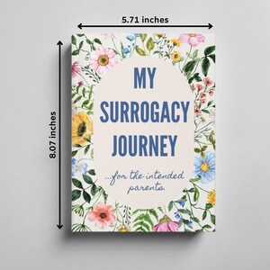 Surrogacy Journal for Surrogate Mother Gift for Intended Parents ...