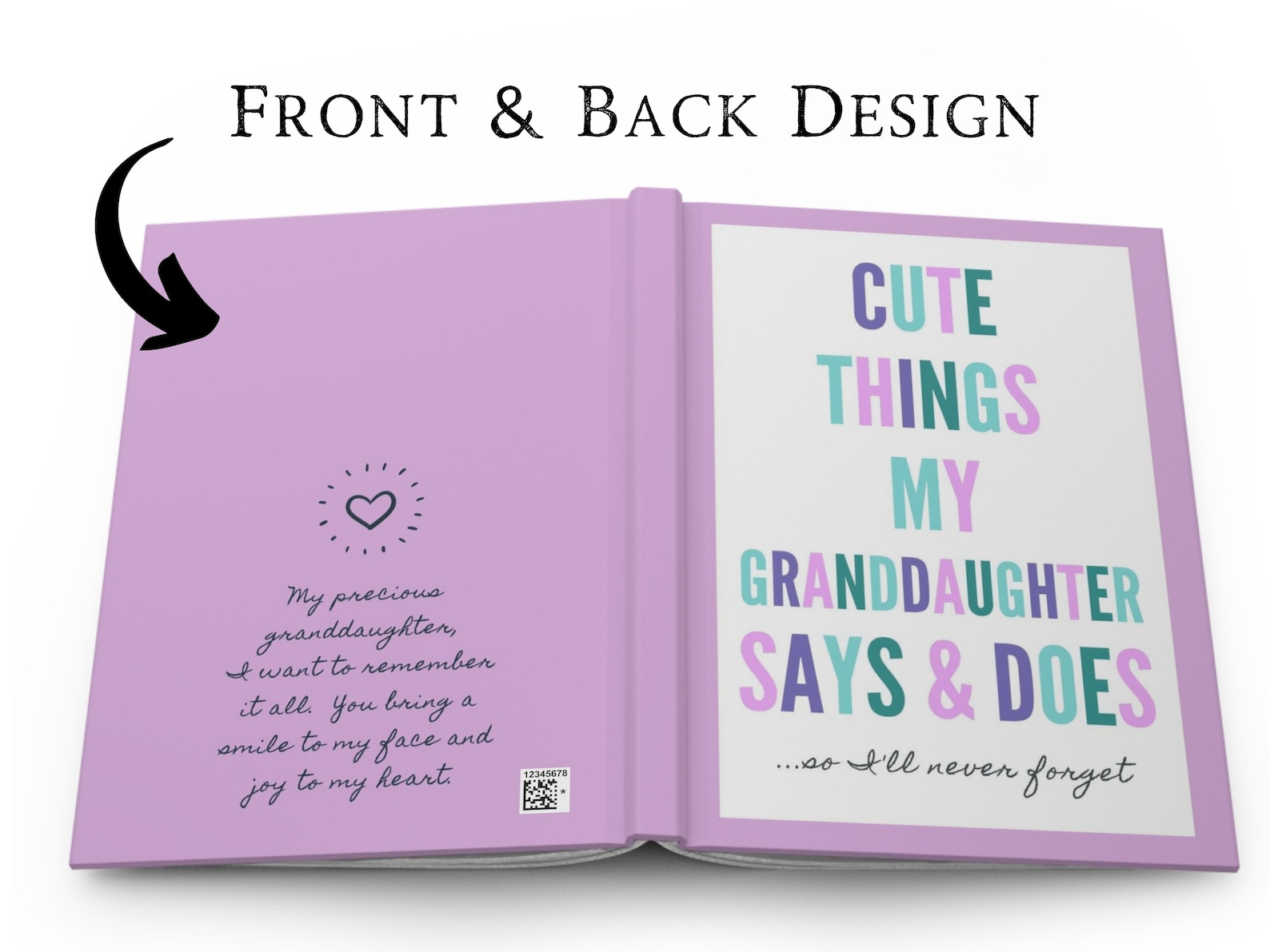 Grandparents Journal for Grandma Gift From Grandkids Memory Book ...