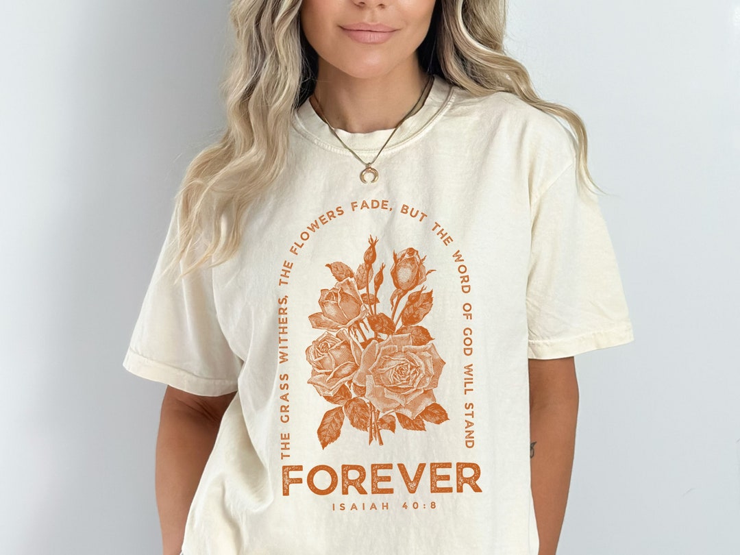 Vintage Faith Based Tshirt Christian Gift Comfort Colors Tee Shirt ...