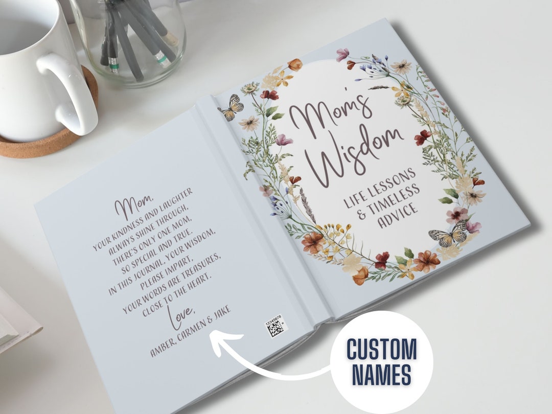 Mom Journal Mama Gift for Mother's Day Gift From Children Personalized ...