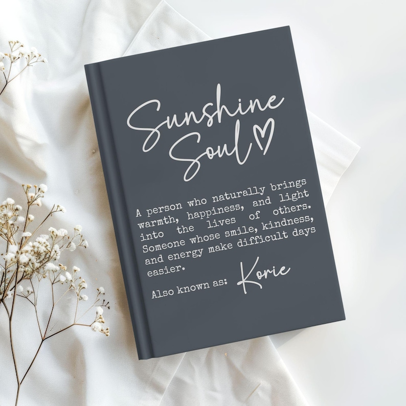 Best Friend Gift Journal for Women, Personalized Notebook, Custom Name ...